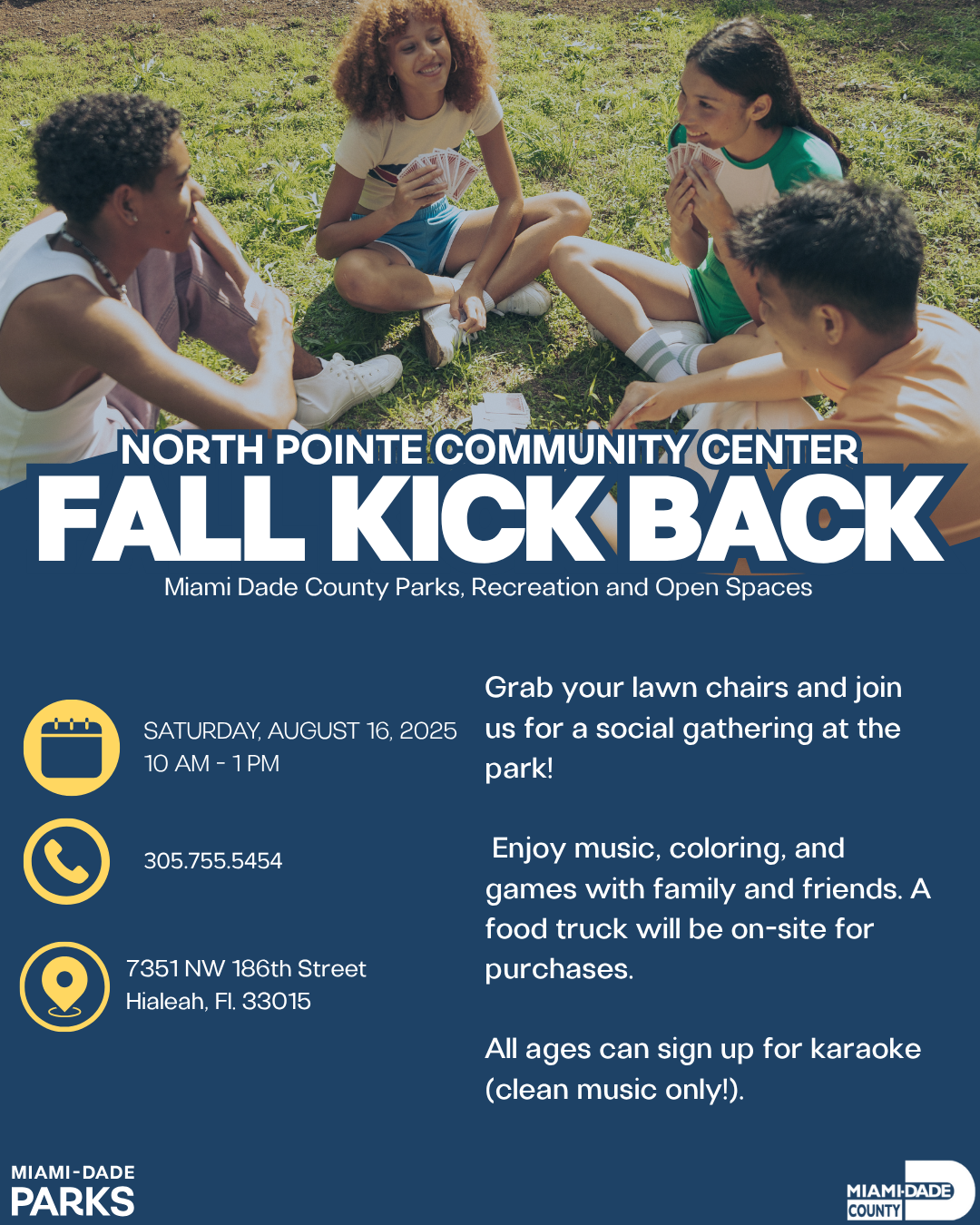 North Pointe Community Center Fall Kickback Social | The Children's Trust