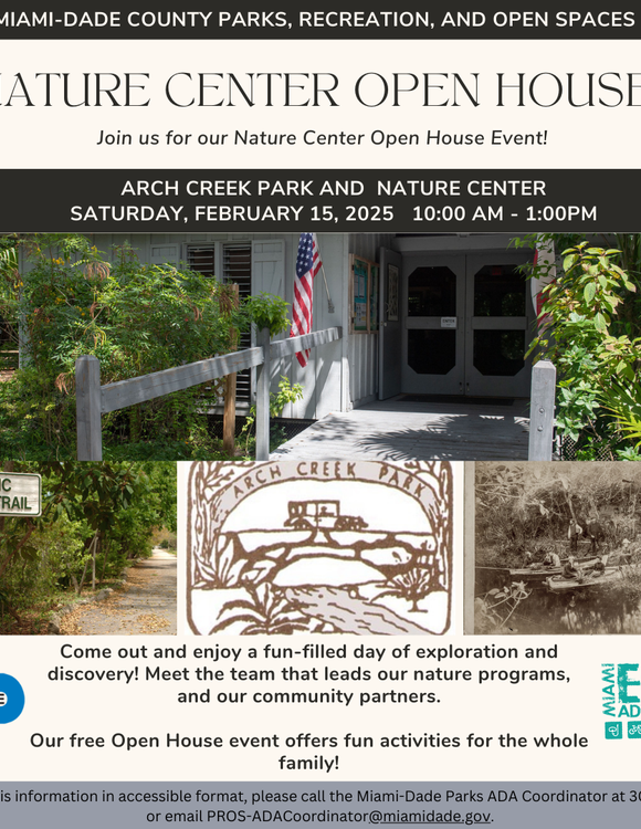 Arch Creek Nature Center Open House Tour | The Children's Trust