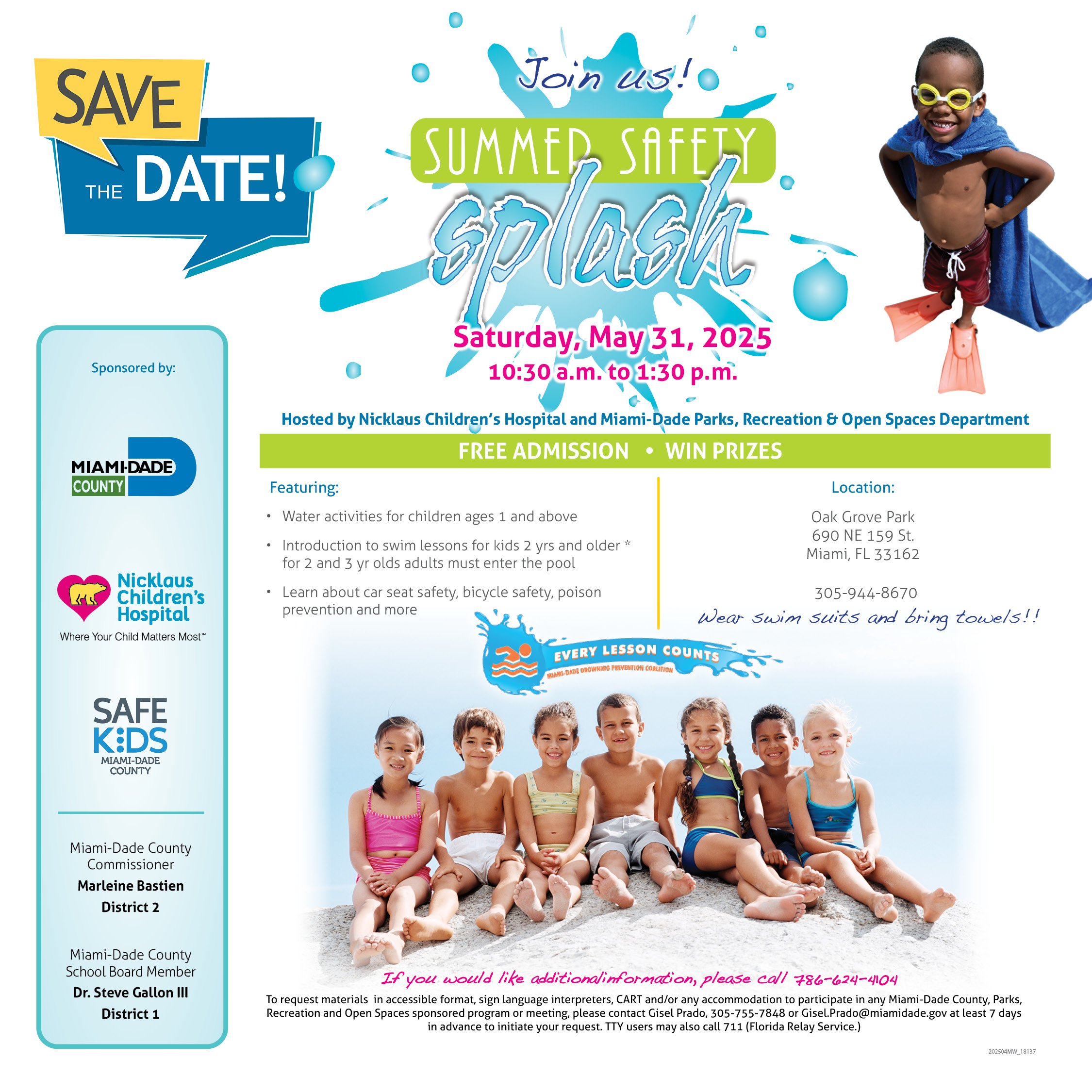 Summer Safety Splash | The Children's Trust