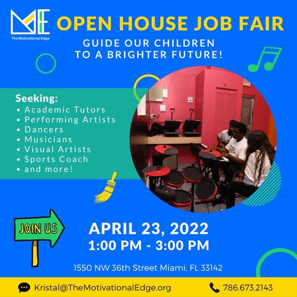 Open House Job Fair, Hosted by The Motivational Edge | The Children's Trust