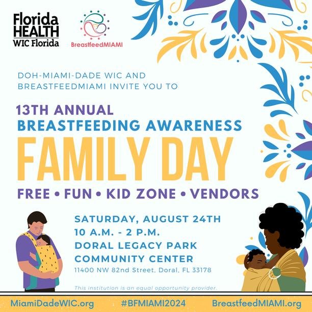 13th Annual Breastfeeding Awareness Family Day | The Children's Trust