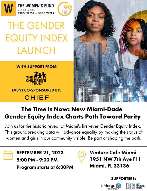 Gender Equity Index Launch | The Children's Trust